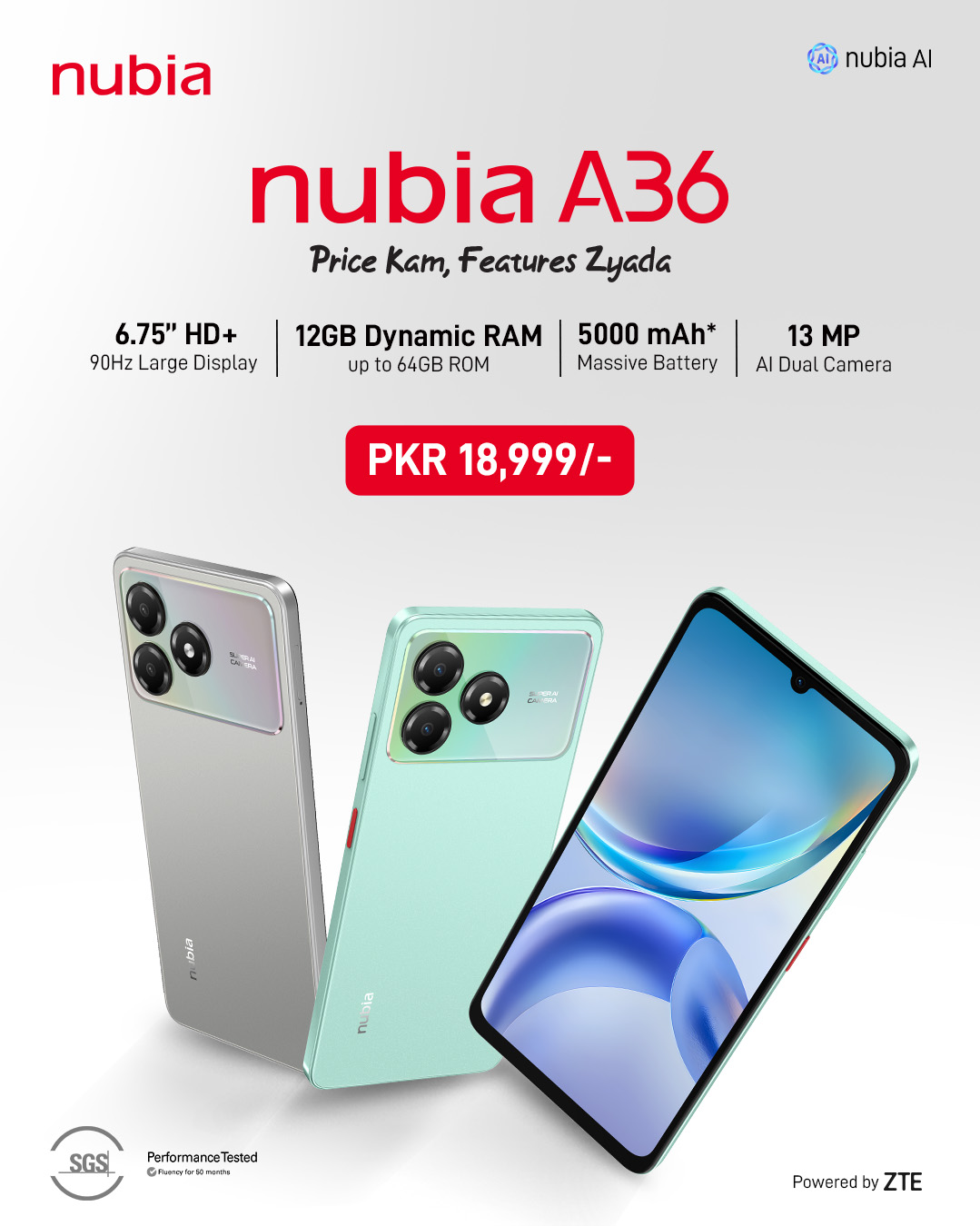nubia A36